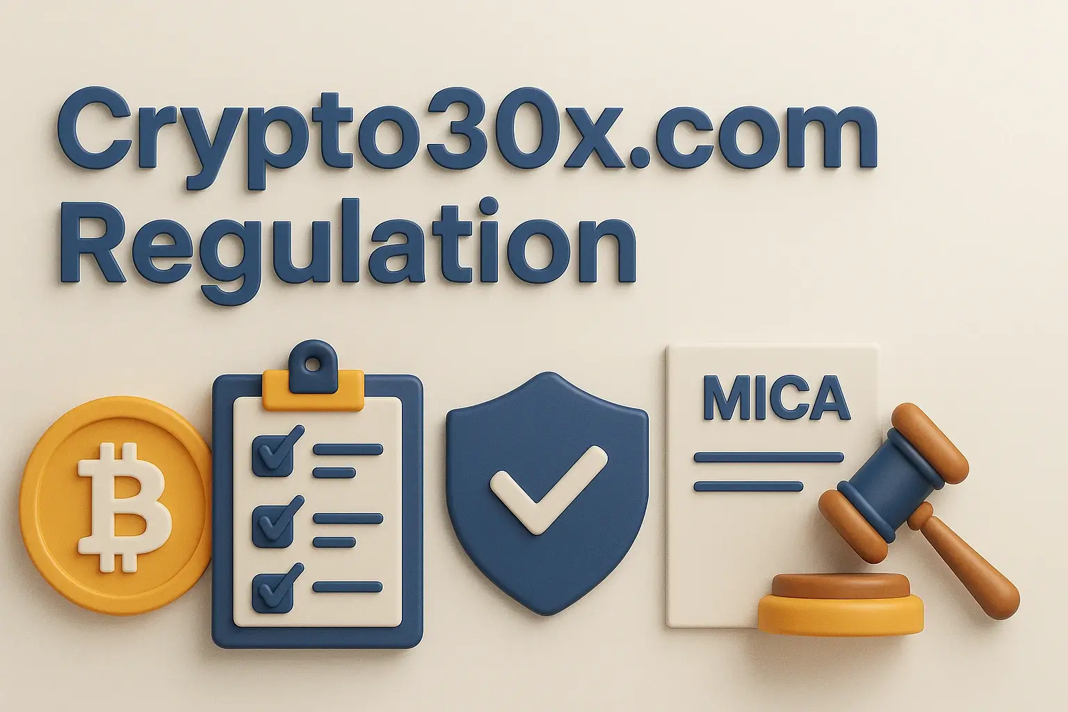 Crypto30x.com Regulation Guide 2025 - Techsolution360
